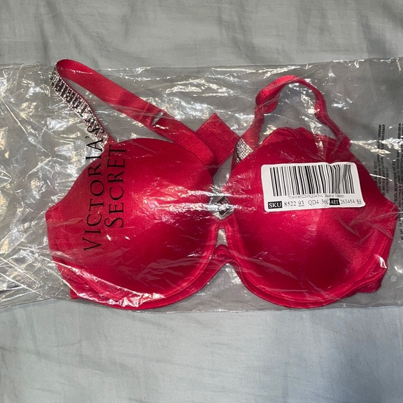 Victoria's Secret | Intimates & Sleepwear | Victorias Secret Red Bra ...